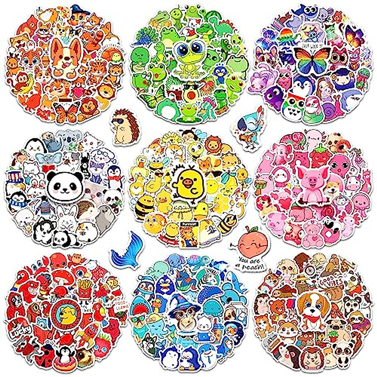 1000Pcs Stickers for Kids | Water Bottle Stickers for Kids | Bulk Stickers for Water Bottles Laptop Hydroflask | Waterproof Vinyl Stickers for Teens Kids Girls Adults[No-Duplicate Sticker Pack]
