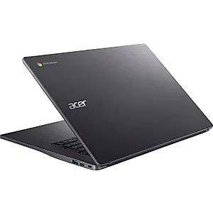 acer 2023 Newest Chromebook 17.3" FHD IPS Touchscreen Light Laptop, 4-Core Intel Pentium N6000 (Upto 3.3GHz), 8GB RAM, 64GB eMMC, HD Webcam, UHD, WiFi 6, 10+ Hour Battery, Chrome OS, w/MarxsolCables