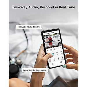 Lepro Floodlight Camera, Motion-Activated Security Light, Auto Record, 1080P Video, Two-Way Talk, 2400 Lumen Brightness, IP65 Waterproof (Outdoor Wiring and Junction Box Required, 2.4G WiFi Only)