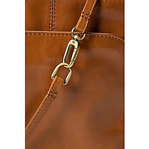 HOBO Reeva Handbag For Women - Zipper Closure With Removable Crossbody Strap, Spacious and Elegant Bag Truffle One Size One Size