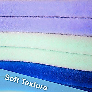 Multi-Color Premium Velvet Hangers with Mini Hooks, Pack of 50, Non Slip, Space Saving Cascading Clothes Hangers, 5 Colors, Pink, Lavender, Navy Blue, Red Burgundy and Mint Green