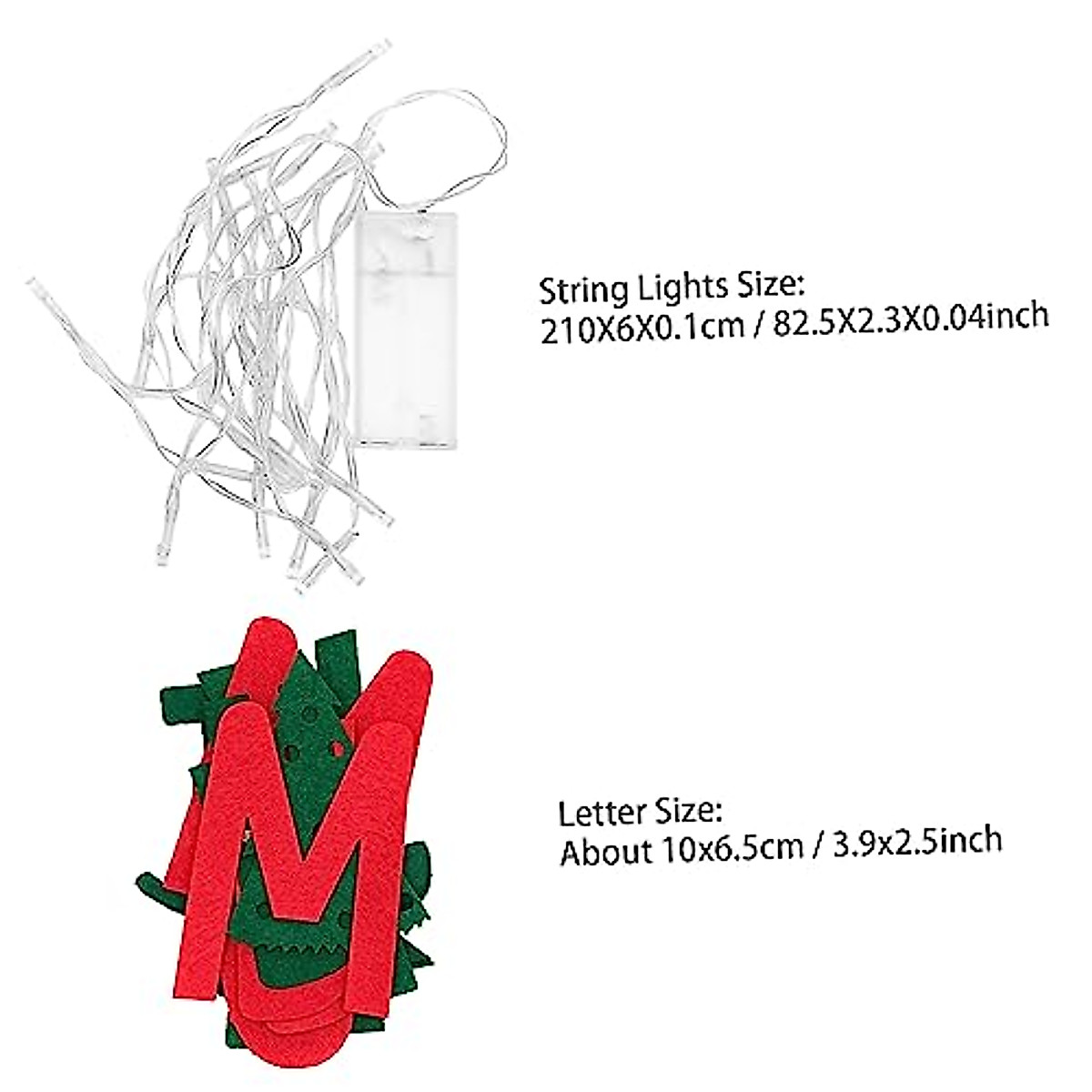 1 Set Christmas Tree with Lights Christmas Decorations LED Decor Christmas Tree Light Christmas Fairy Light Wall Felt Christmas Tree Christmas Wall Decor Xmas Ornament LED