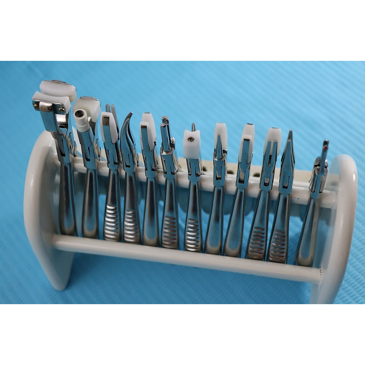 NEW PREMIUM GRADE SET OF 12 EACH OPTICIAN ! OPTICAL PLIERS,EYEGLASSES TOOL SET-CYNAMED USA