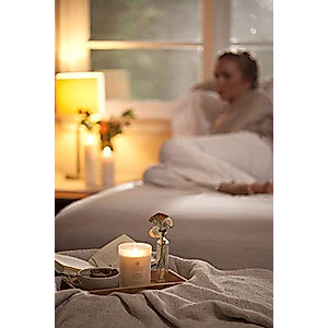 Chesapeake Bay Candle PT31902-2 Scented Candles, Peace + Tranquility (Cashmere Jasmine), Medium (2-Pack)