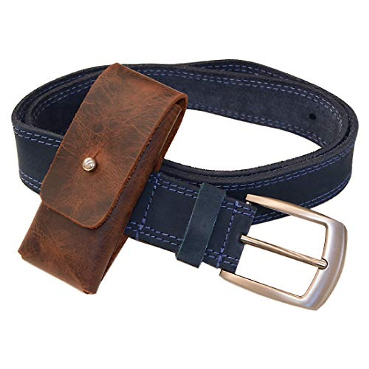 Hide & Drink, Leather Riveted Swiss Knife Case, Holster, Protector, Hiking & Camping Essentials, Handmade :: Bourbon Brown