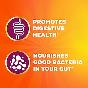 Metamucil Fiber Gummies for Adults, No Sugar Added Orange Flavor, 5g Prebiotic Plant Based Fiber Supplement Blend, 120 Count