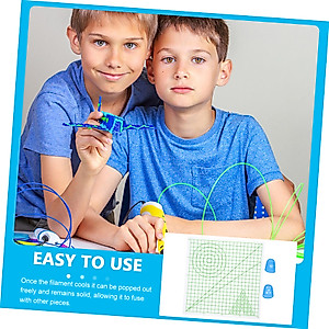 2pcs Printing Pen Mat Drawing Template Pad Finger Covers Non Mat Crafting Projects