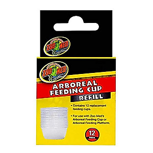Zoo Med Arboreal Feeding Cup Refill - 12 pk