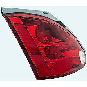 Dorman 1611206 Driver Side Tail Light Assembly Compatible with Select Nissan Models