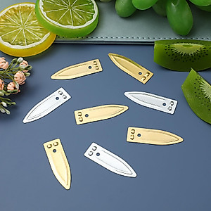 30pcs Sheet Copper Zinc Electrode Strip Zinc Plate Anode for Zinc Electroplating Fruit Battery Experiment Supplies Zinc Strip for Fruit Battery Experiment Electrode Strips