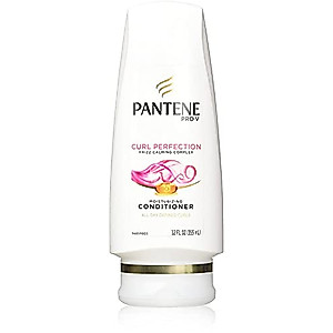 Pantene Pro-V Curly Hair Curl Perfection Moisturizing Conditioner, 12 Fl Oz (Pack of 2)