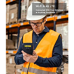 Android 13 Barcode Scanner Handheld Mobile Computer, 5.5-inch Touchscreen PDA Scanner with Integrated Honeywell 1D & 2D Bar Code Scan Engine, WiFi & 4G LTE, for Warehouse & Logistics