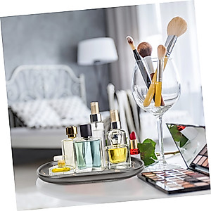 NOLITOY Marble Storage Tray Jewelry Trinket Tray Salad Porcelain Platters Ornate Vanity Tray Fruit Ceramic Plate Ceramic Jewelry Holder Ceramic Oval Tray Makeup Ceramics Ring Plate Soap