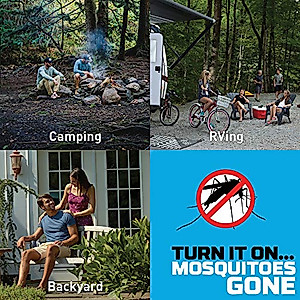 Thermacell Pathfinder Mosquito Repellent Lantern; Water-Resistant LED Lantern Camping Gear Plus Mosquito Control; 15’ Mosquito Protection Zone; DEET-free, No Spray, No Flame, No Scent, No Mess