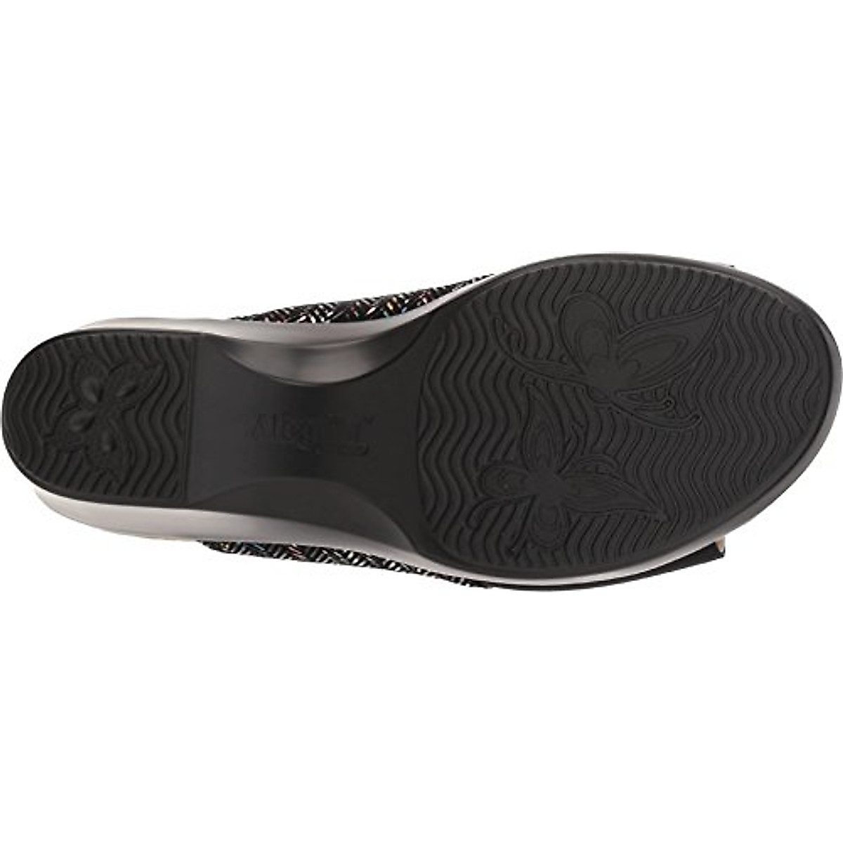 New Alegria Women's Ryli Slide Sandal Chained Gold 38