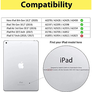 for iPad 10.2/10.5Case，with Coaster Adjustable Stand Auto Wake & Sleep Smart Cover for iPad 9th / 8th / 7th Generation (2021/2020/2019) 10.2 inch/iPad Air 10.5" 2019 - Sunflower and Sloth (Pen Bag)