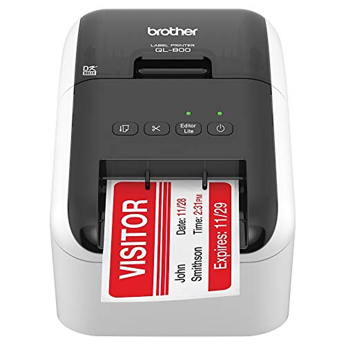 Brother RQL-800 -(Q L800) High-Speed, Professional Label Printer (Renewed)