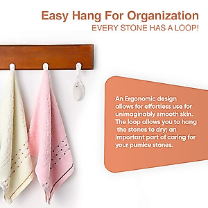 Jogi Life - (4pc) All Natural Pumice Stones | HARD Callus Remover | Premium Foot Filer Exfoliator to Remove Dead Skin |