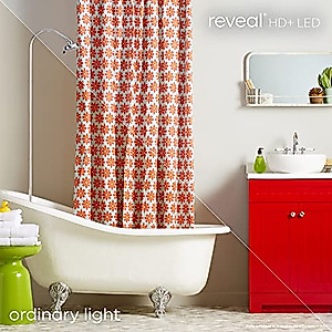 GE Reveal LED Light Bulbs, 60 Watt, G25 Globe Bulbs, Medium Base (2 Pack)