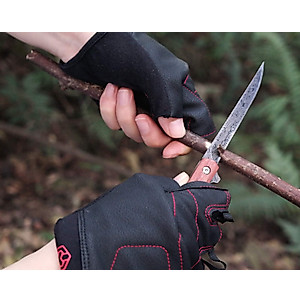 Japan Pocket Knife, 3.8-inch Stainless Steel Drop Point Blade, Wood Handle for Whittling, Hiking, Camping, EDC, and Outdoor, Gift for Men