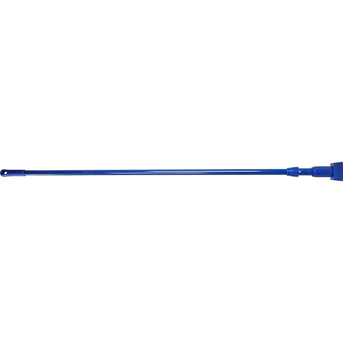 SPARTA 369475EC14 Fiberglass Mop Handle, Jaw Style Mop With Swivel Hang Up Cap For Cleaning, Commercial, Residential, 60 Inches, Blue