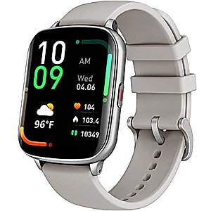 Smart Watches for Women Men, Fitness Tracker with 24/7 Blood Pressure Heart Rate Monitor, 20 Sport Modes Sleep Tracker Step Counter for Walking Activity Tracker and Smart Watch for Android iPhone iOS
