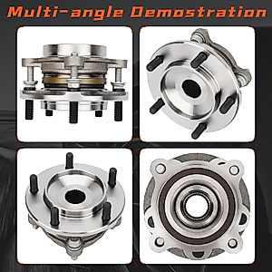 DRIVESTAR 950-002 New Front Left or Right Wheel Hub & Bearing for Toyota Sequoia Tundra 4WD