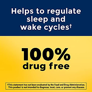 Nature Made Melatonin 5mg Tablets, 100% Drug Free Sleep Aid for Adults, 90 Tablets, 90 Day Supply