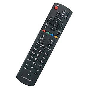 N2QAYB000570 Replacement Remote fit for Panasonic TV TC-L32C3S TC-L42E30 TC-L42U30 TC-P4232C TC-P42S30 TC-P46S30 TC-P46ST30 TC-L32E3 TC-L32X30 TC-L37E3 TC-L37U3 TC-P50X3 TC-P60S30 TC-L42E3 TC-P42X3