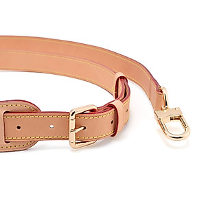 OULARIO Vachetta Leather Replacement Strap for Keep All 45 50 55 Speedy 40 (vachetta strap)