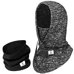 C CALOICS Ski Mask Winter Balaclava for Cold Weather Windproof Face Mask for Men Women Skiing Snowboading & Motorcycle Riding