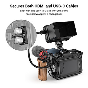 SmallRig Cable Clamp for HDMI & for USB-C for BMPCC 6K PRO - 3271