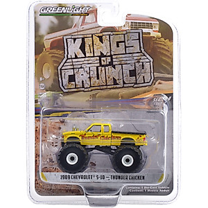 Greenlight 1989 Chevy S-10 Thunder Chicken, [Yellow] Kings of Crunch Series 9
