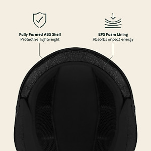 Retrospec Comstock Ski Helmet - Snowboard Helmet for Adults & Youth - Adjustable Fit Snow Helmet with Protective Shell and Breathable Vents for Men, Women, Boys & Girls