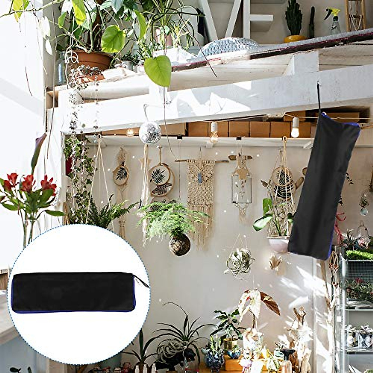 Veemoon Umbrella Bag Umbrella Carry Bag Portable Umbrella Storage Bag Umbrella Hanging Pouch Umbrella Wet Bag for Home Outdoor Blue