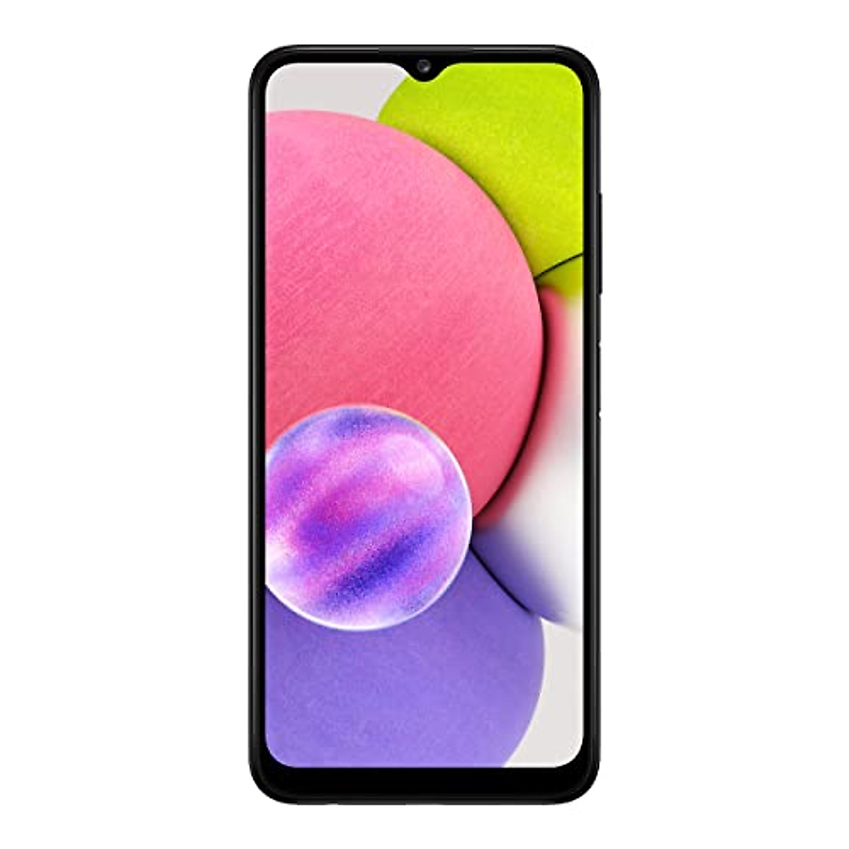 Samsung Galaxy A03s Cell Phone, AT&T GSM Unlocked Android Smartphone, 32GB, Long Lasting Battery, Expandable Storage, 3 Camera Lenses, Infinite Display - Black (Renewed)