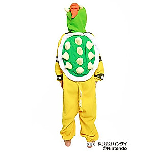 SAZAC Super Mario Bros - Onesie Jumpsuit Halloween Costume (Bowser)