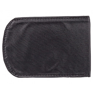 Big Skinny Men's RFID Blocking Curve Bi-Fold Slim Wallet, Holds Up to 20 Cards, Black