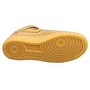 Nike mens Air Force 1 Mid '07 Shoes, Flax/Wheat-gum Light Brown, 13