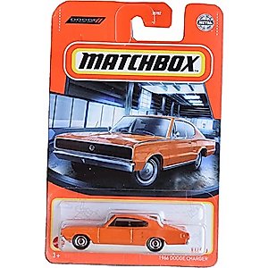 Matchbox 2022 - 1966 Dodge Charger [Orange] 51/100