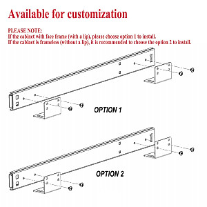 OCG Under Sink Cabinet Organizer Two Tier Pull Out Shelf (11.75W x21D), Under Sink Sliding Shelf for Kitchen Bathroom Cabinet 2 Tier Chrome