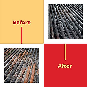 Grill Rescue BBQ Replaceable Scraper Cleaning Head, Bristle Free - Durable and Unique Scraper Tools for Cast Iron or Stainless-Steel Grates, Barbecue Cleaner (Replaceable Scraper Head)