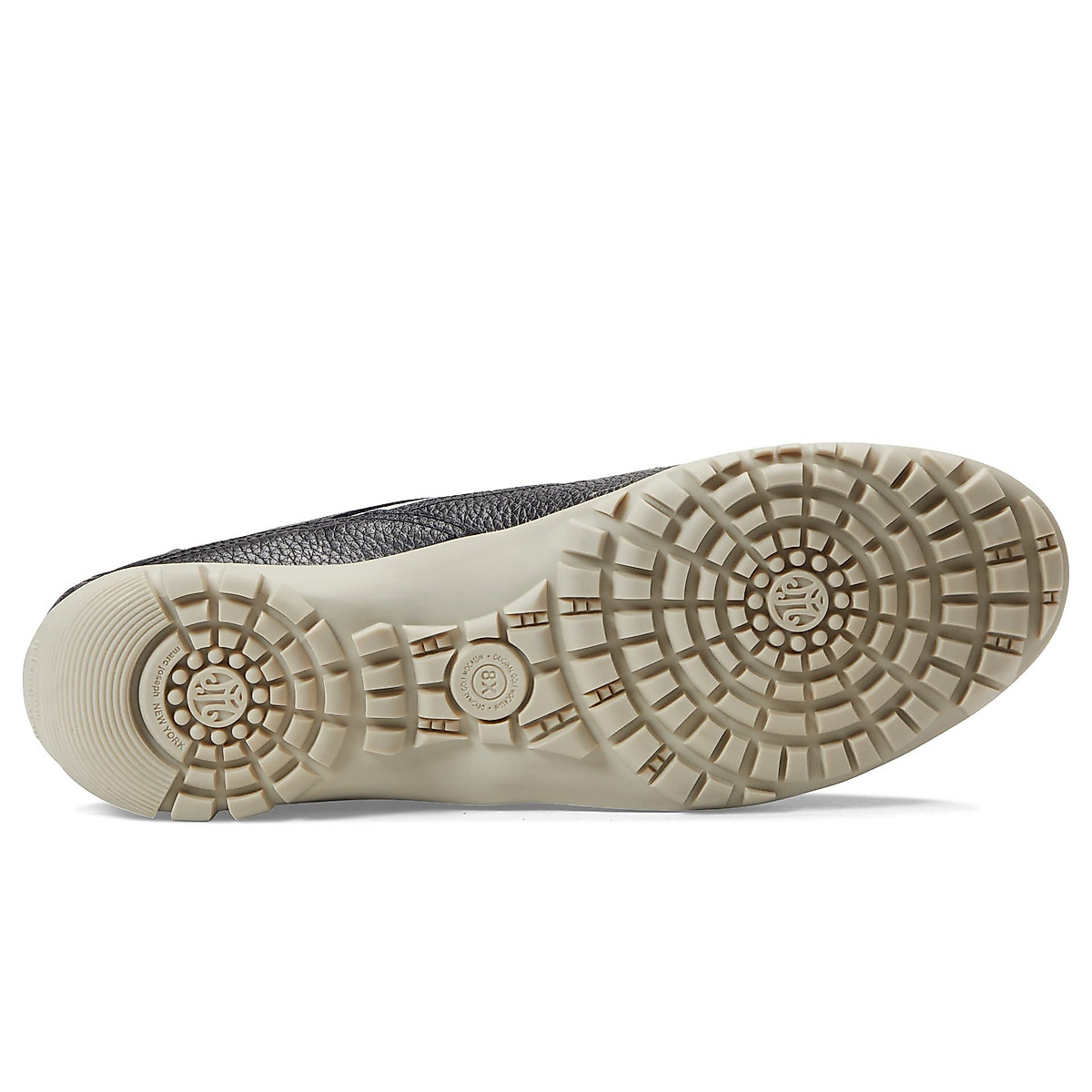 MARC JOSEPH NEW YORK Hampton Golf Black/White Pearlized Grainy 6.5 M