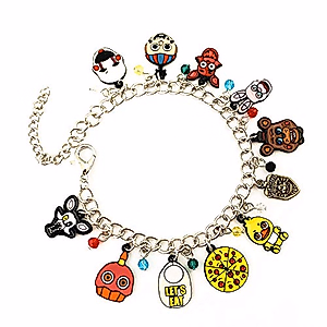Community of Fandoms Halloween Horror Five Night Freddy Charm Bracelet Gifts for Girl Woman