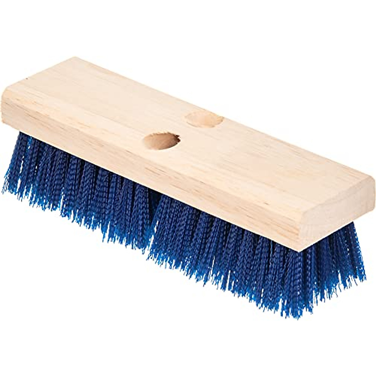 Carlisle FoodService Products 36193P14 Blue Color, 10" Polypropylene Deck Scrub Brush