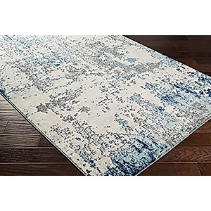 Artistic Weavers Arti Modern Abstract Area Rug,5'3" x 7'3",Dark Blue/Aqua