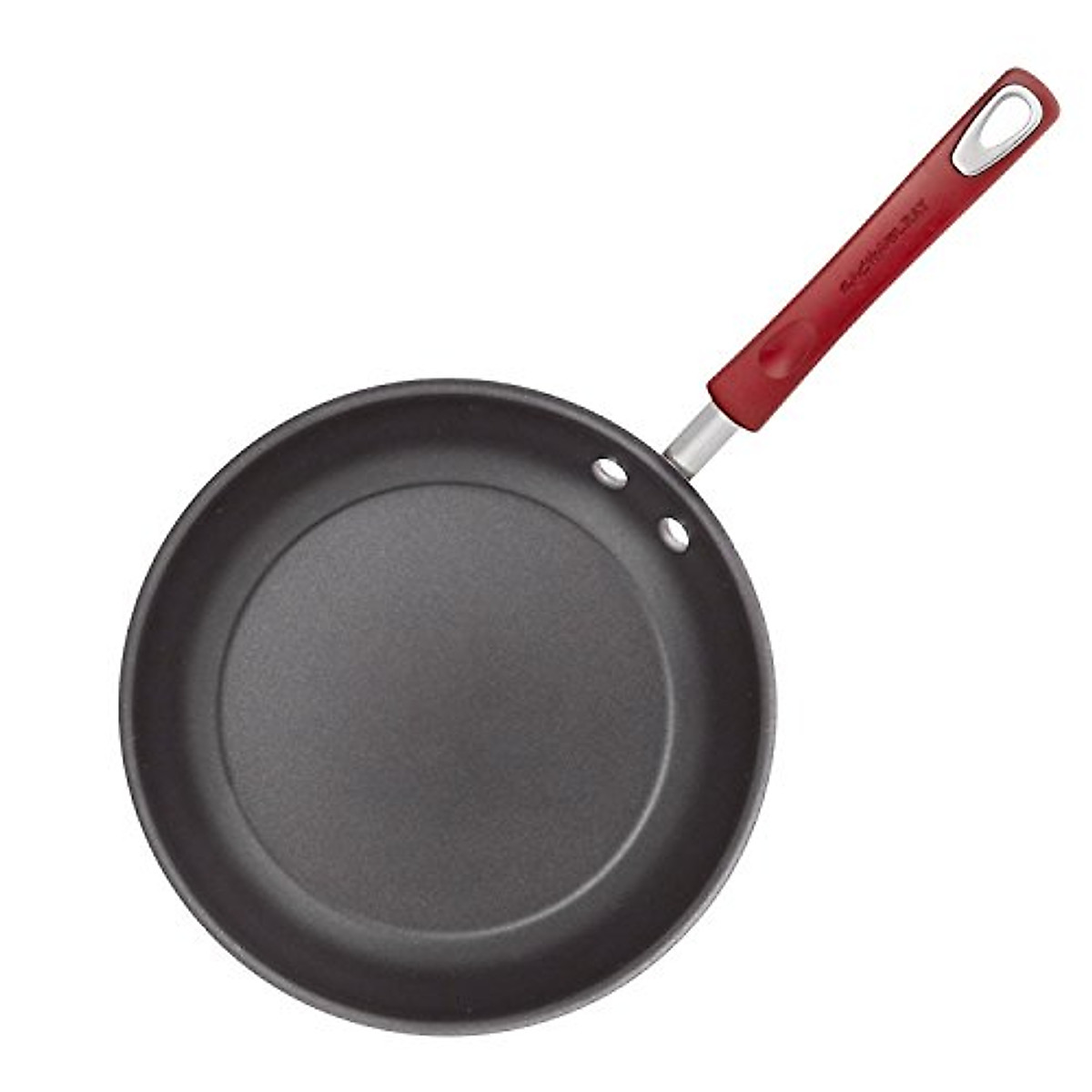 Rachael Ray Brights Nonstick Frying Pan Set / Fry Pan Set / Skillet Set - 9.25 Inch and 11 Inch , Red