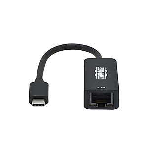 Tripp Lite USB-C to RJ45 Gigabit Ethernet Network Adapter Up to 2.5 Gigabits Per Second Network Speed - Windows, macOS, Chrome & Linux Widely Compatible - USB 3.2 Gen 1, 3-Year Warranty (U436-06N-2P5)