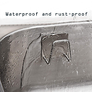 3pcs Kitchen Sink Sponge Holder Drain Rack ,Accessories Stainless Steel Waterproof Sponge Frame