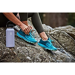 Hydro Flask Water Bottle - Stainless Steel & Vacuum Insulated - Wide Mouth 2.0 with Leak Proof Flex Cap - 40 oz, Watermelon